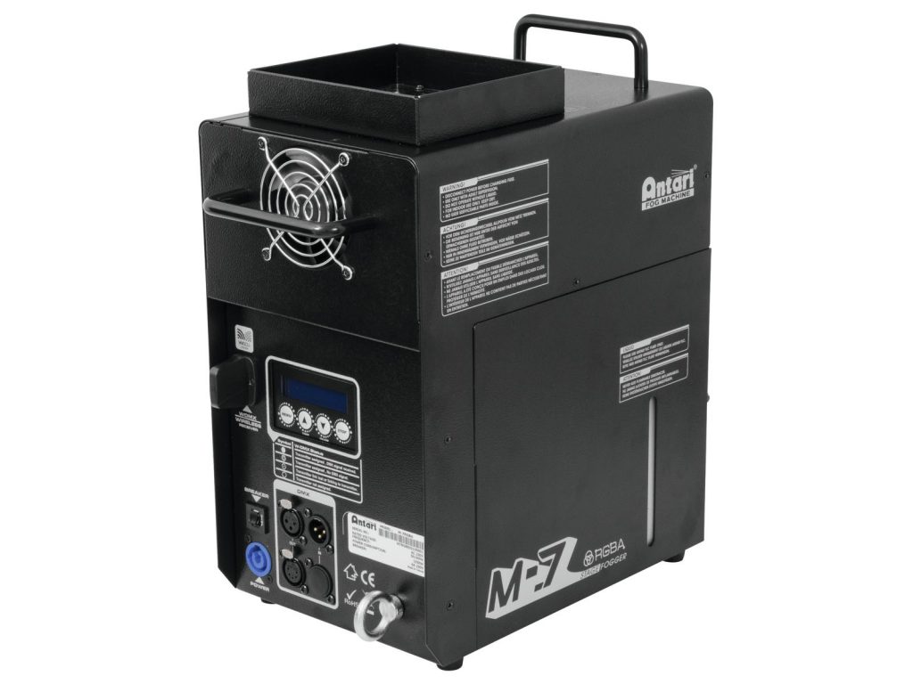 Verticale 1500 watt rookmachine huren | Mistmachine | RGB LED's